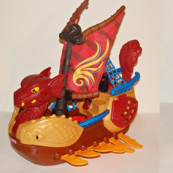 Fisher-Price | Toys | Fisher Price Imaginext Serpent Pirate Ship | Poshmark